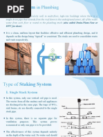 Single vs Double Stack Plumbing Systems | PDF | Plumbing | Sanitary Sewer