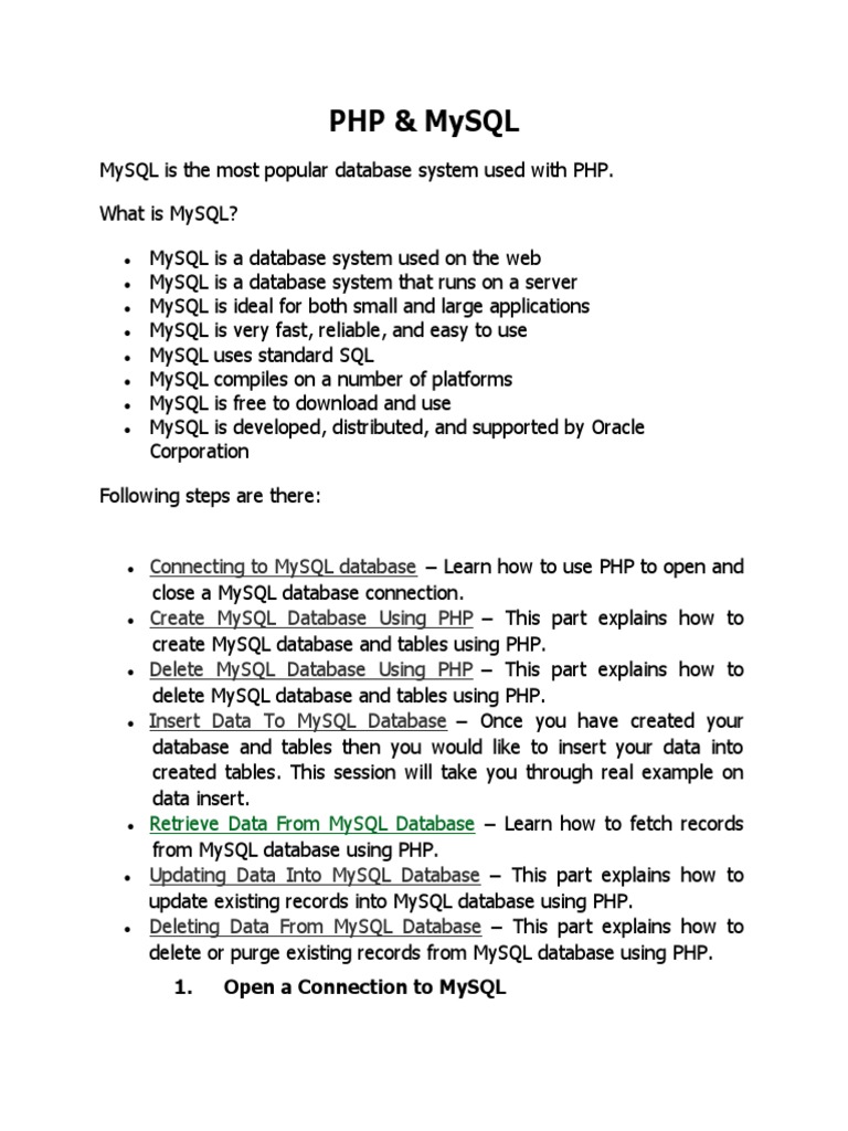 Module 4 | PDF | My Sql | Databases