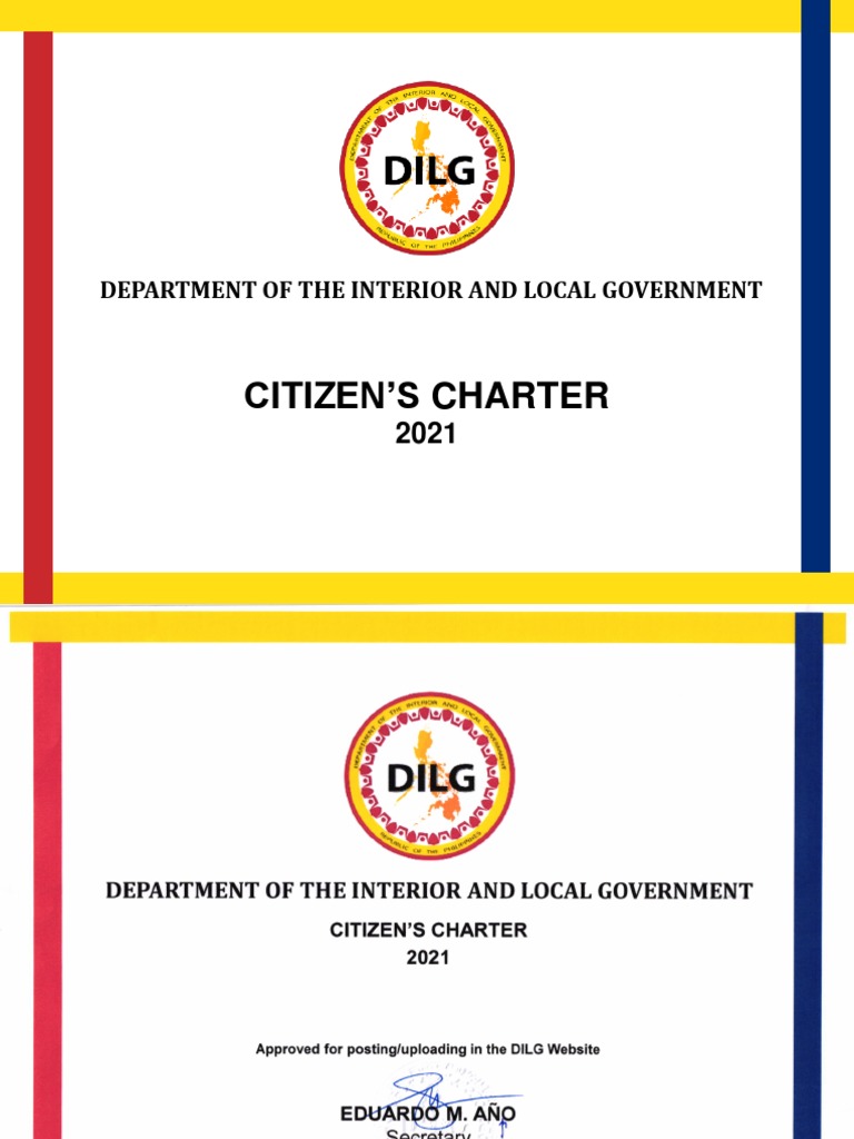 Citizen's Charter 2021 Handbook | PDF | Notary Public | Accountant