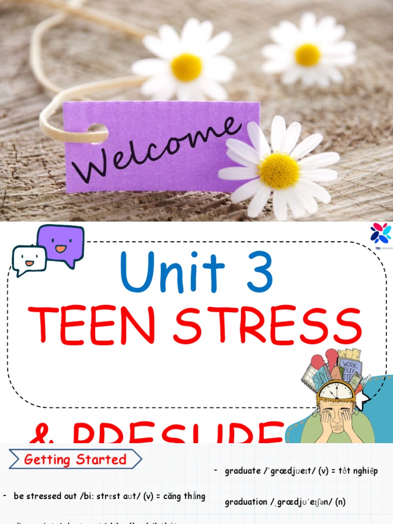 Grade 9 (NE) - Unit 3 Teen Stress and Pressure | PDF | Psychology ...