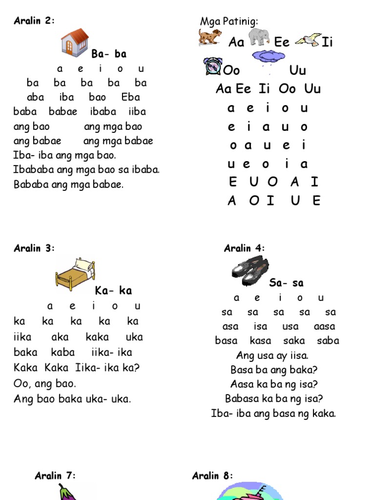 Madaling Paraan Sa Pagbasa 1a | PDF