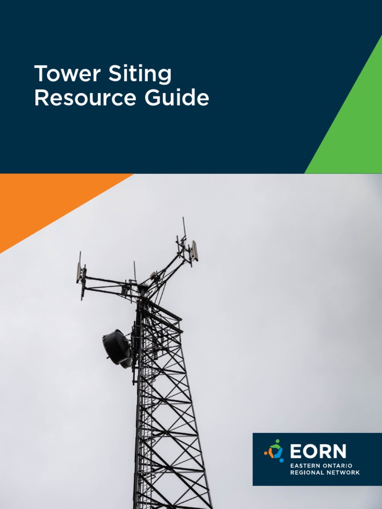 Tower Siting Protocol Canada | PDF | Telecommunications | Canada