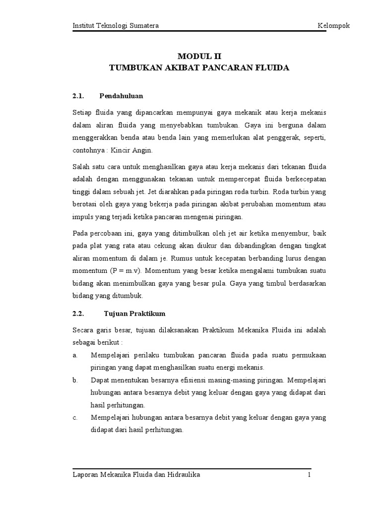 Modul 2 Mekflu Acc!!!!! | PDF