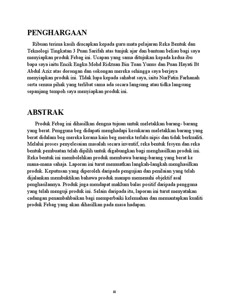 Projek RBT | PDF