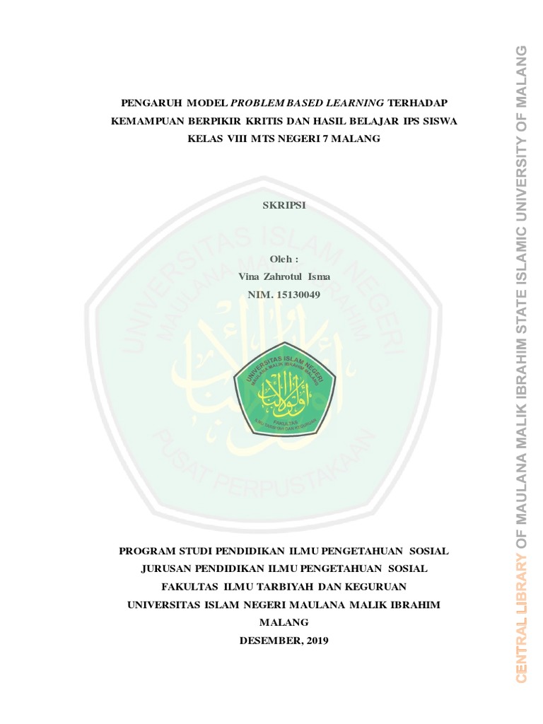 PTK PBL Mobilitas | PDF