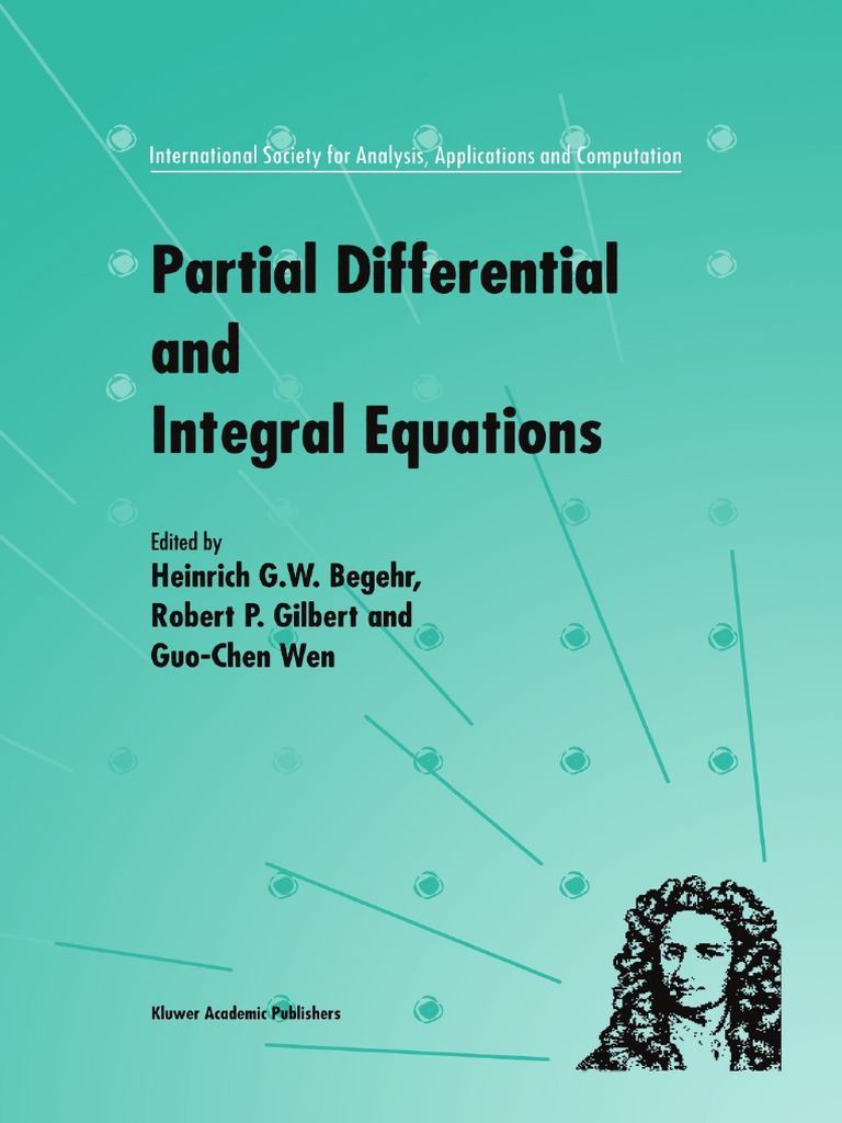 Partial Differential and Integral Equations | PDF | Equations | Partial Differential Equation