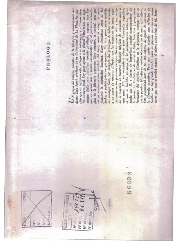 Alberini Prologo Al Libro de Farre | PDF