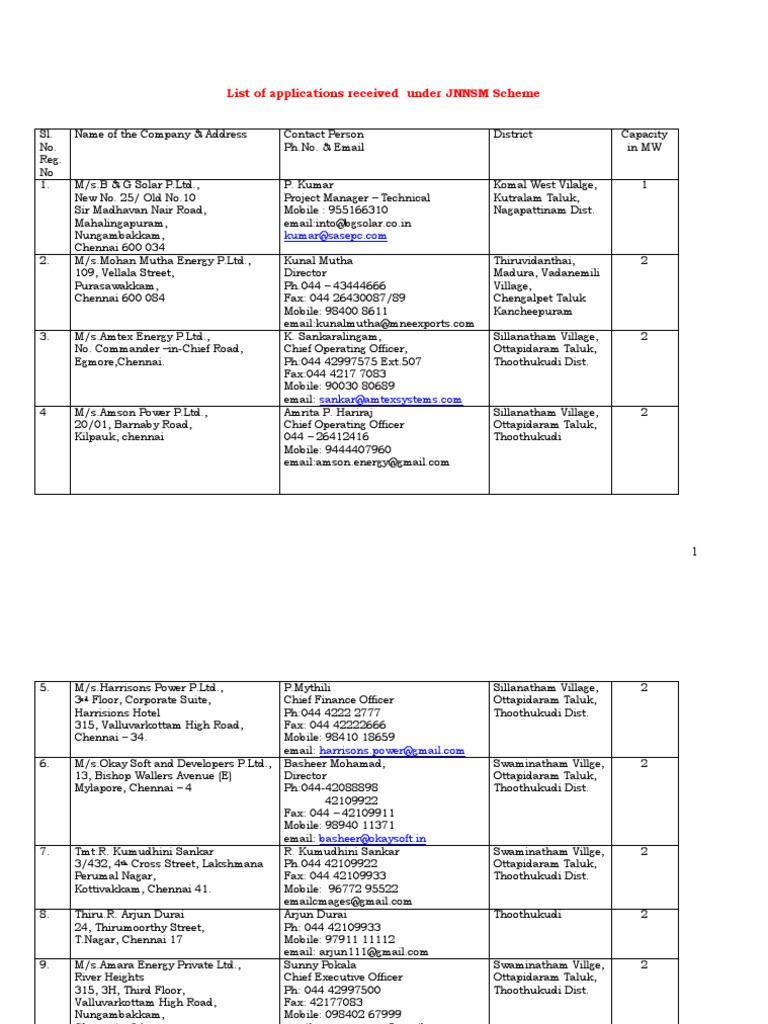 Solar JNNSM Appli | PDF | Technology & Engineering