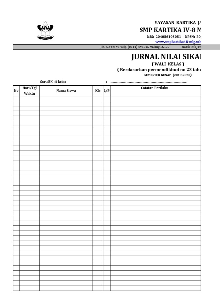 Nilai Proses-SIKAP-Spiritual Dan Sosial | PDF