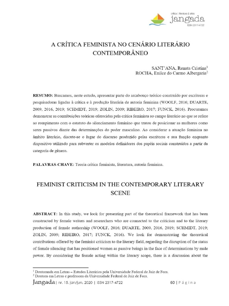 A Crítica Feminista | PDF