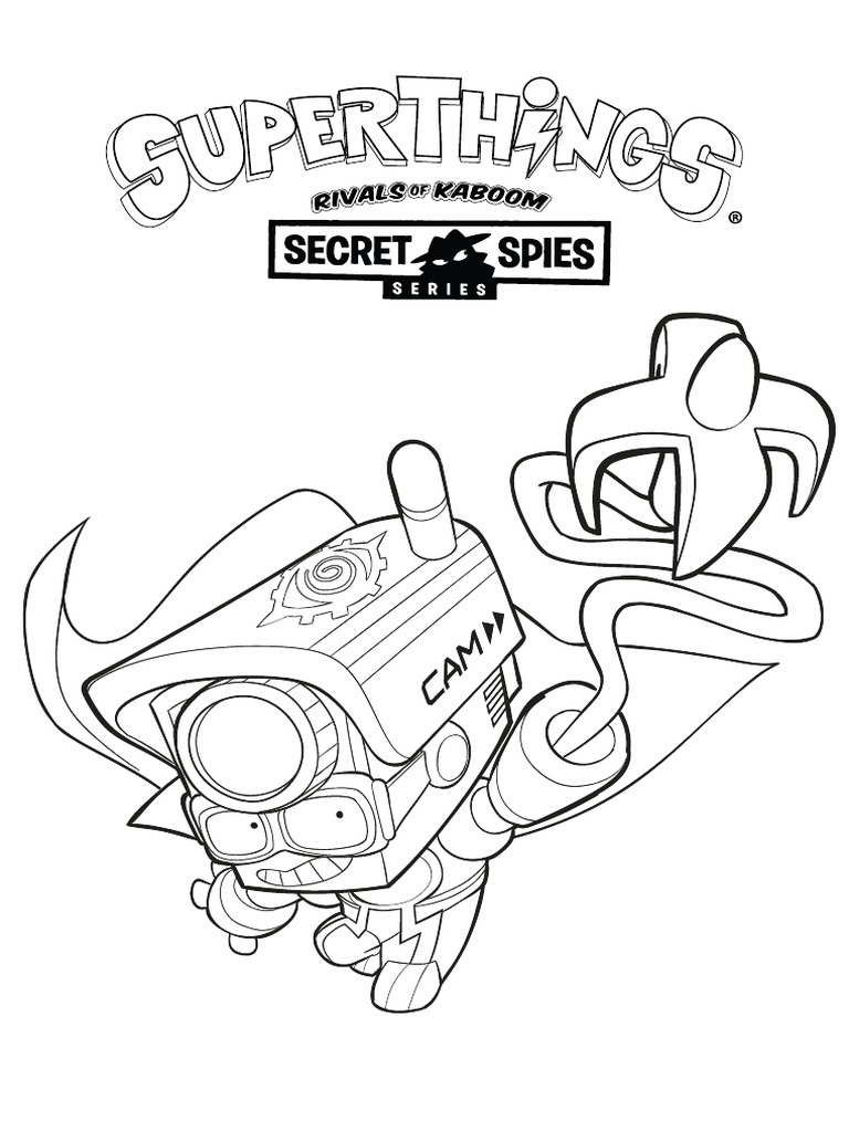 Superzings para Colorear Oculus Max Superzings - Online | PDF