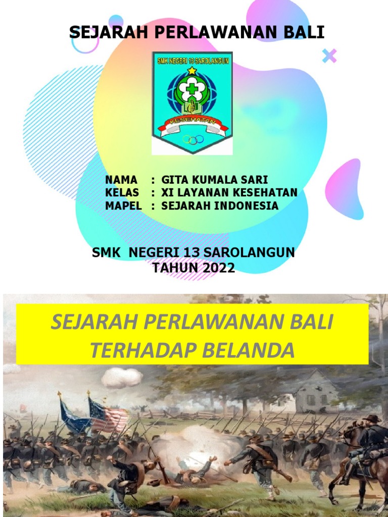 Perlawanan Bali Terhadap Belanda | PDF | Ilmu Sosial | Perjalanan