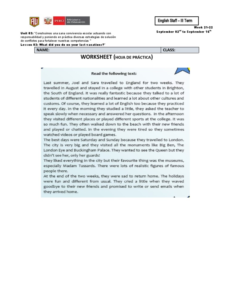 W23-24 U3 L03 Worksheet | PDF