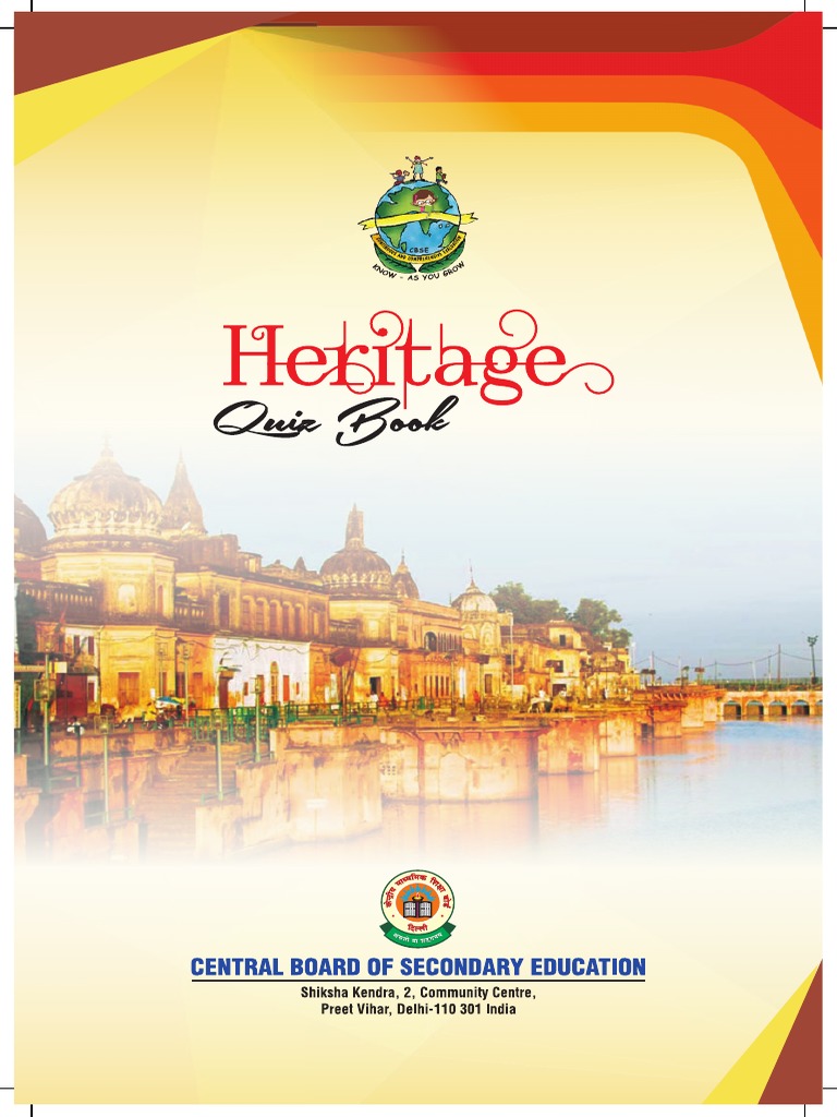 CBSE Heritage Quiz Book | PDF