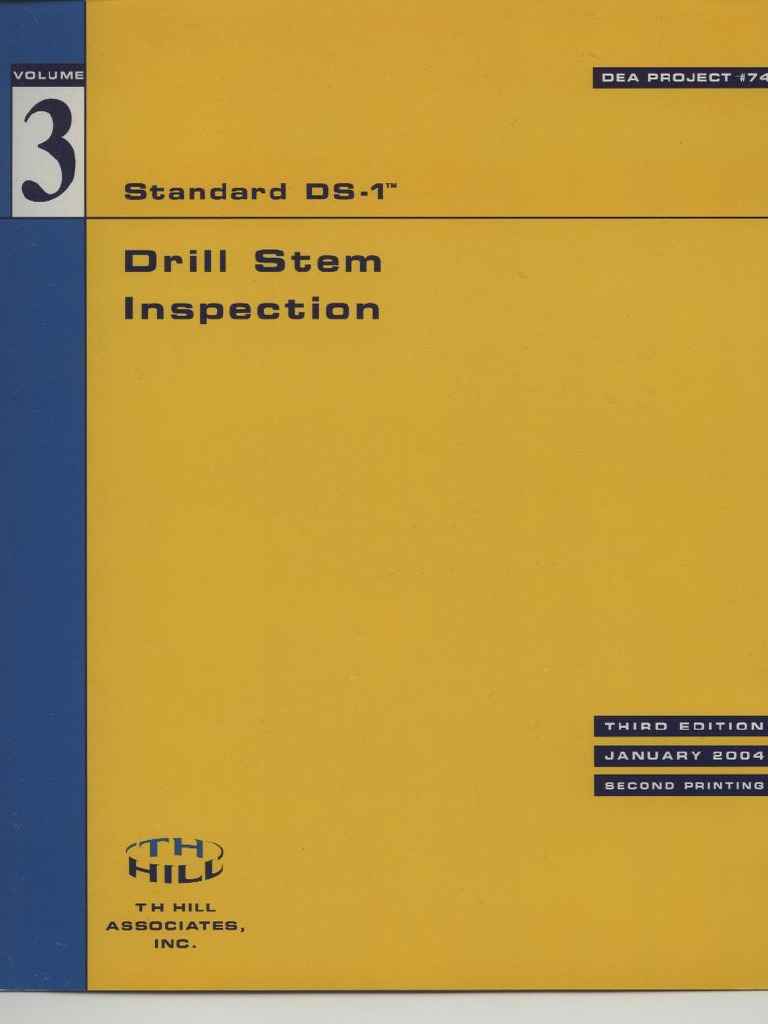 Drill Stem Inspection Pdf