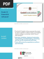 UAE EmSAT English Practice Test With Answers | PDF | English As A ...