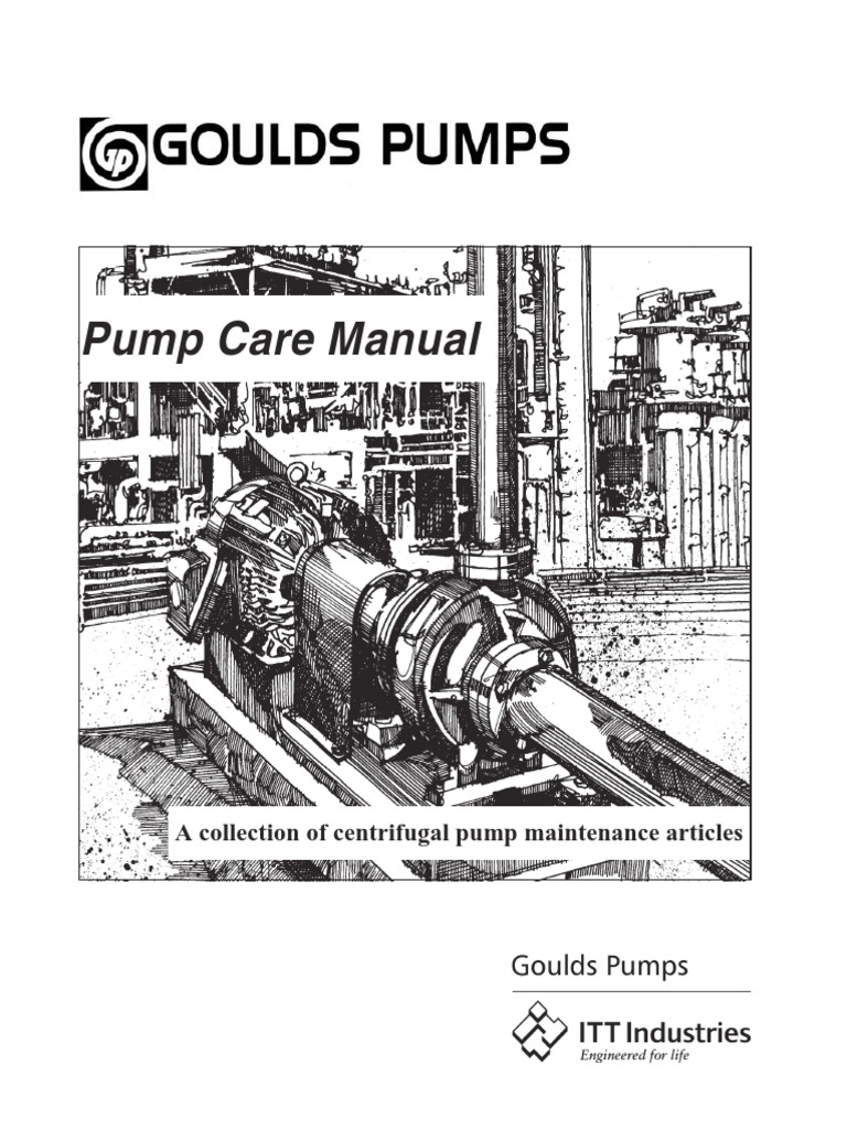 Pump Care Manual | PDF | Pump | Bearing (Mechanical)