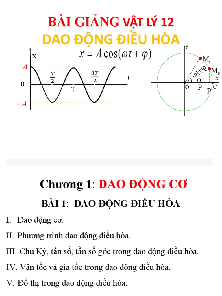 Bai 1 Dao Dong Dieu Hoa | PDF