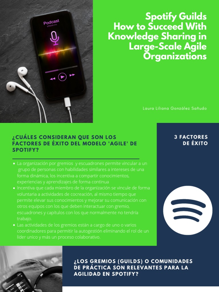 Spotify Guilds Knowledge Sharing Large-Scale Agile | PDF | Motivación ...