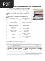 F-082 Chief Engineer's Night Order Book | PDF | Water Transport | Ships