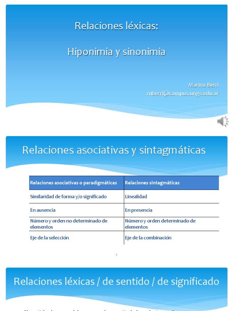 Hiperonimia y Sinonimia | PDF | Postres | Alimentos