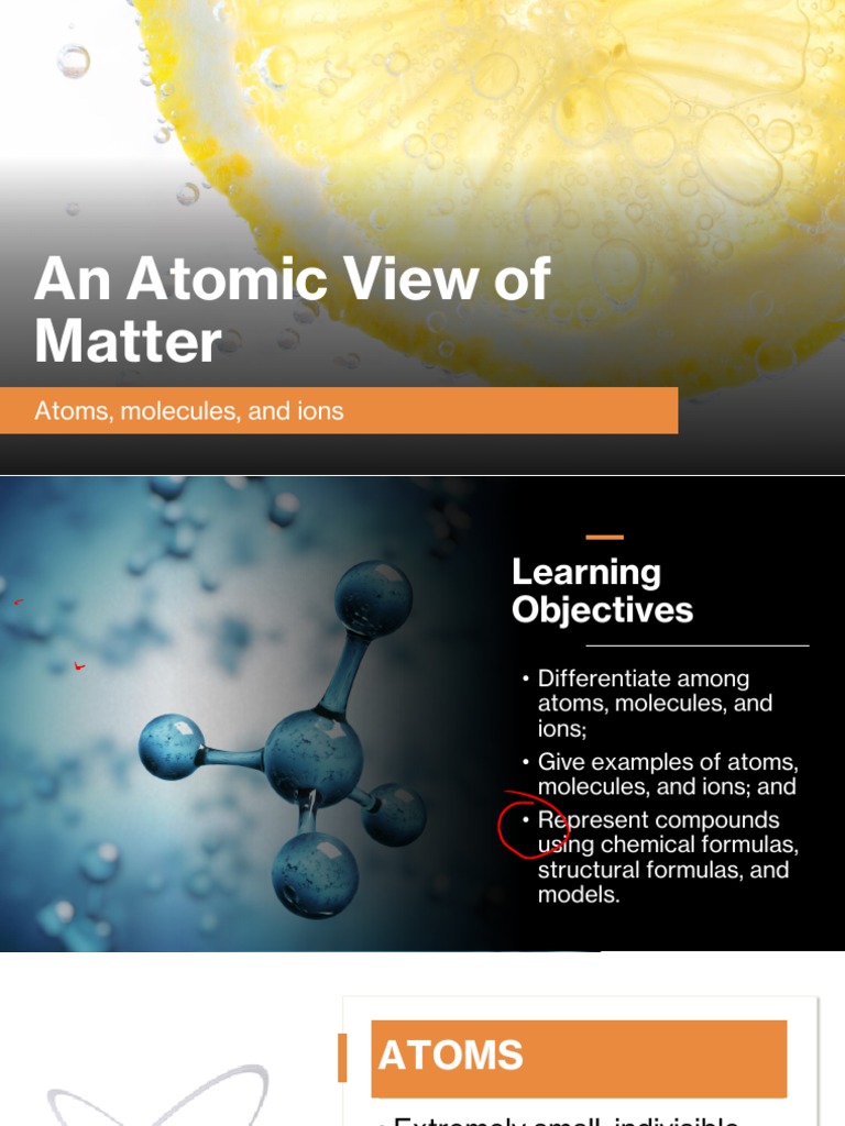 Atomic Structure and Subatomic Particles | PDF