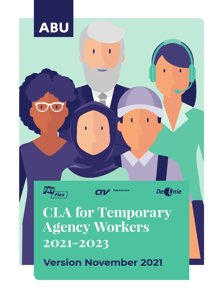 ENG CLA For Temporary Agency Workers 2021-2023 - Version November 2021 ... ENG CLA For Temporary Agency Workers 2021-2023 - Version November 2021 ...
