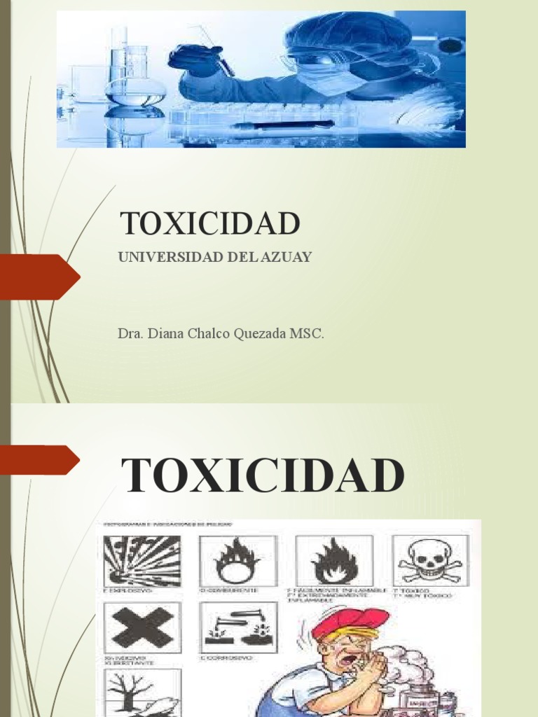 TOXICIDAD | PDF | Toxicidad | Química