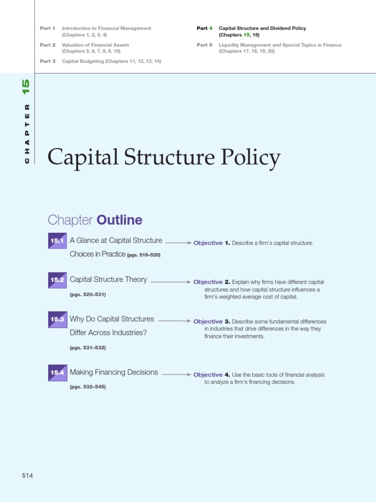 Capital Structure and Leverage | PDF | Capital Structure | Debt