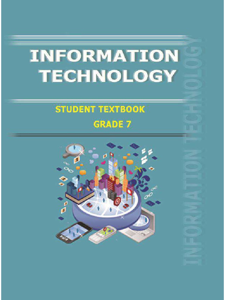 Information Technologt Grade-7 | PDF | Computer Data Storage | Educational Technology