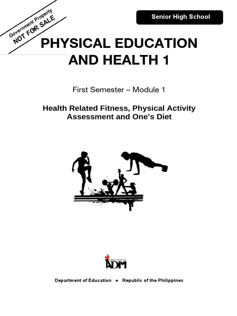 PEHEALTH1 Module 1 | PDF | Physical Fitness | Healthy Diet