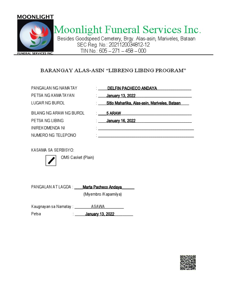 Libreng Libing Program | PDF