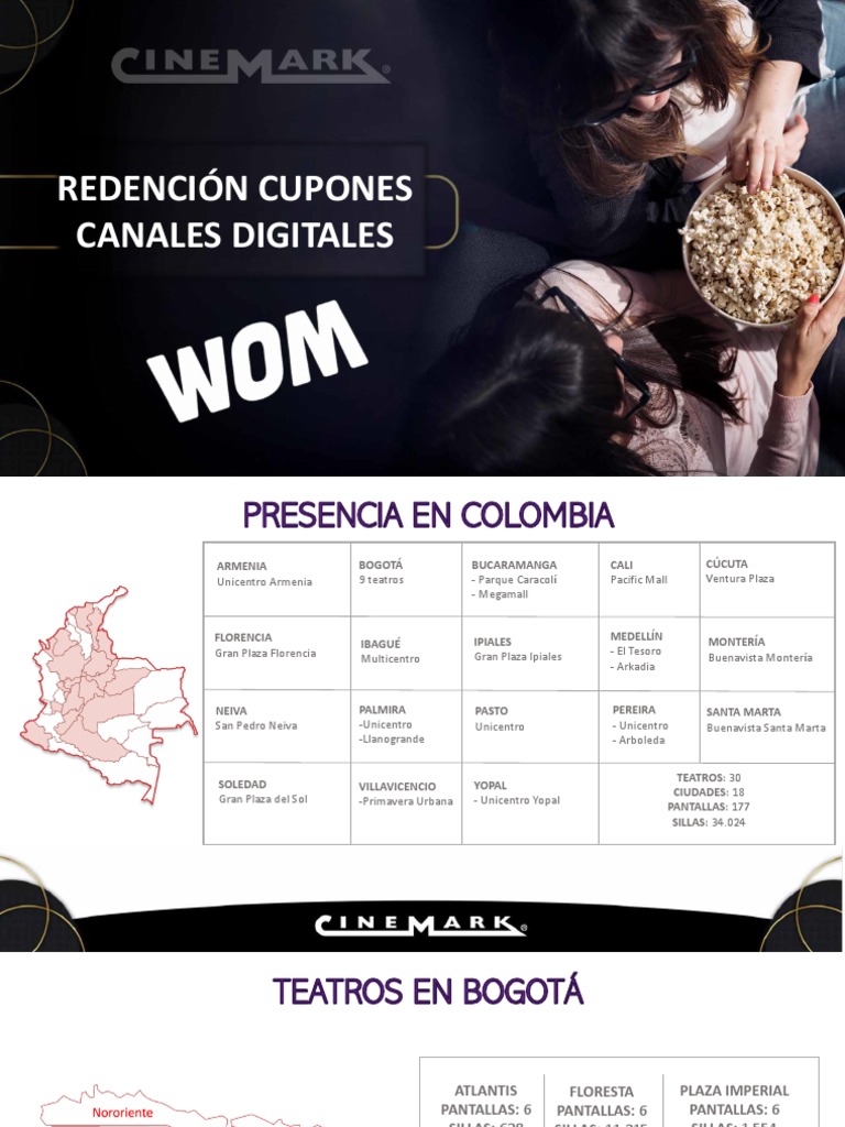 Paso A Paso Redenci N Beneficio 2x1 en Canales Digitales Cinemark Web y ...