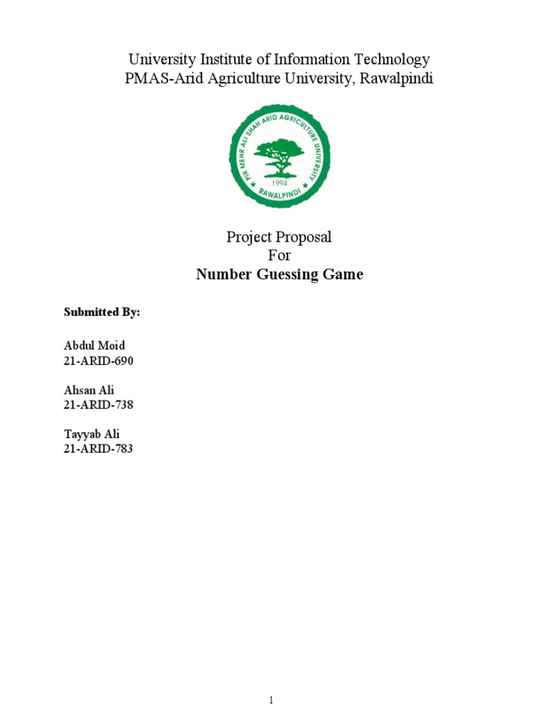 SE Project Proposal | Download Free PDF | Mathematics | Computer Program