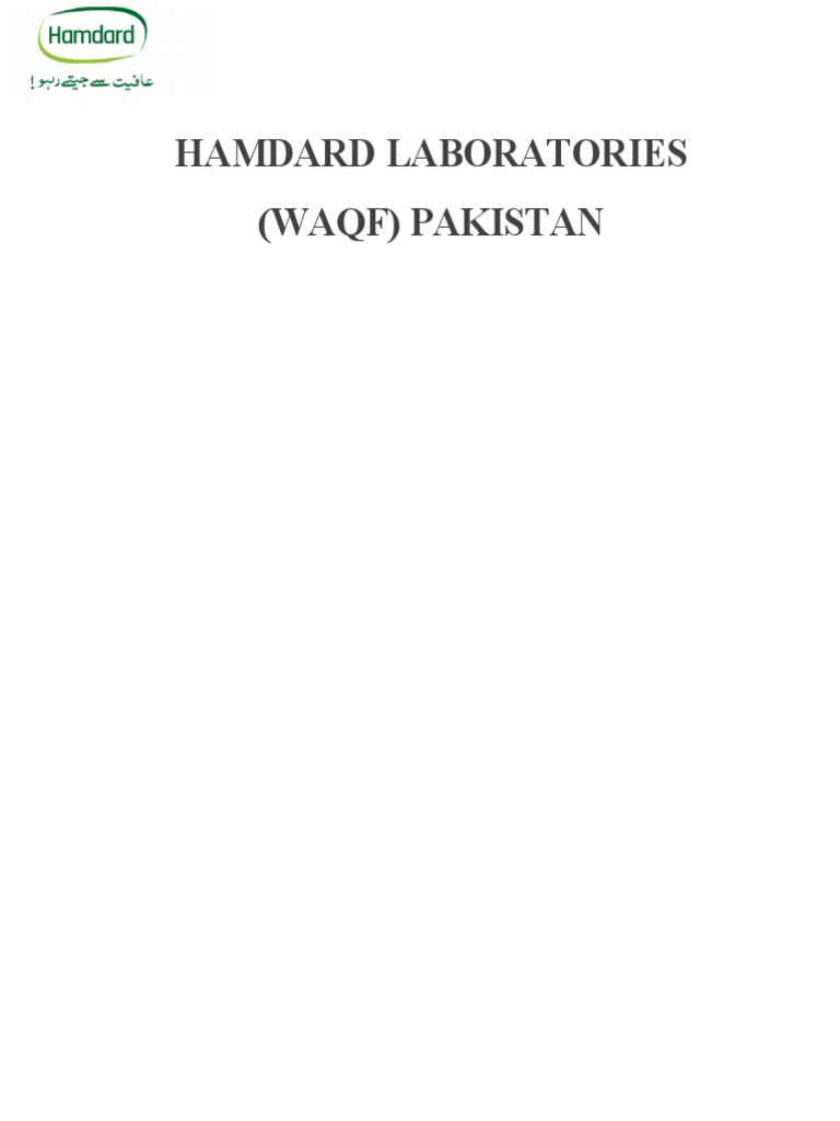 Hamdard Management Project | PDF