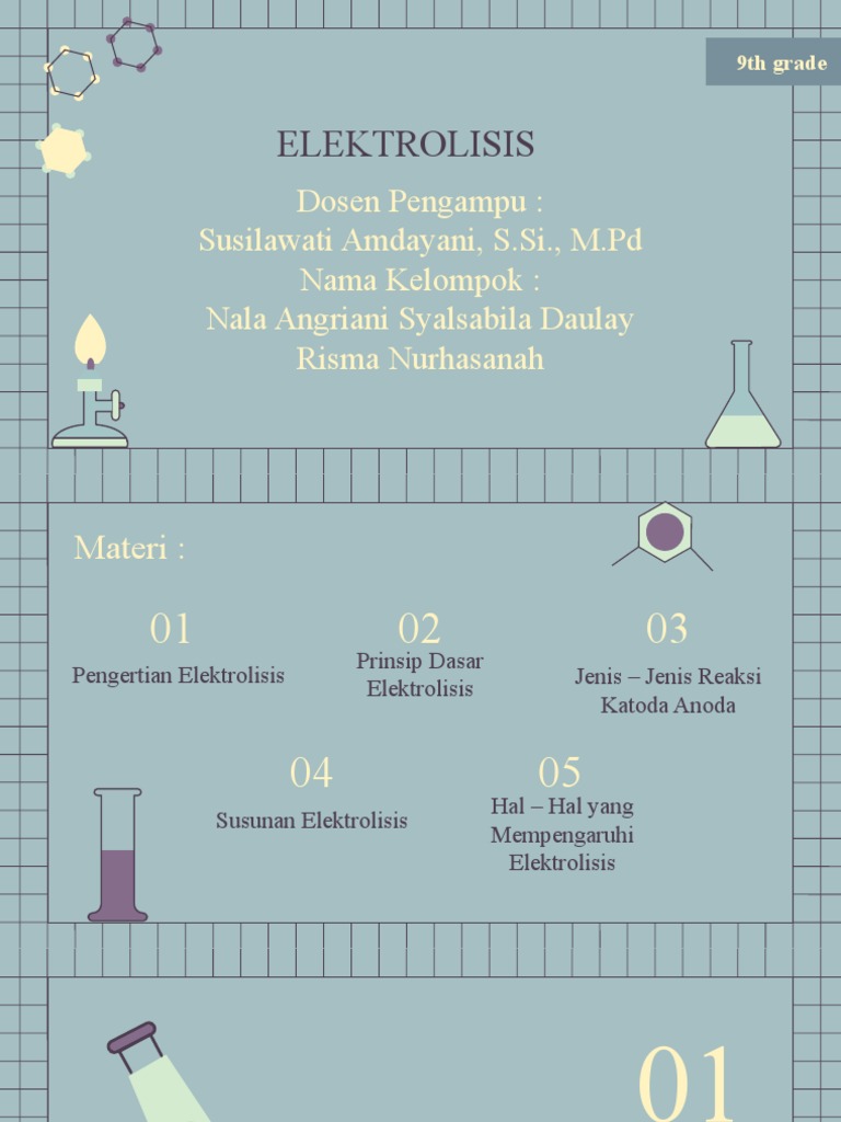 Kel 9 Elektrolisis | PDF