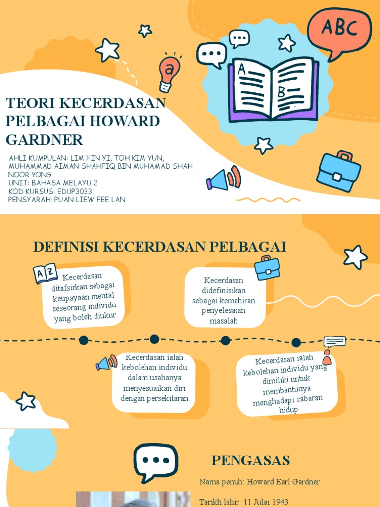 Teori Kecerdasan Pelbagai Howard Gardner | PDF