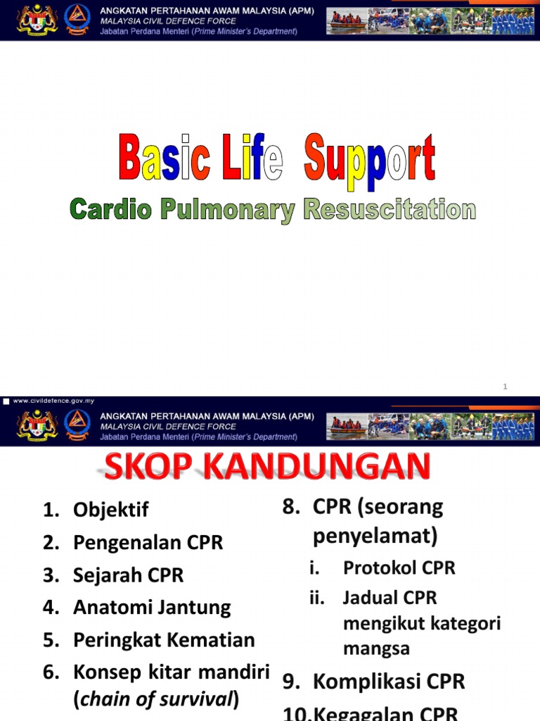 Slide Master Apm CPR N Aed | PDF | Electrocardiography | Cardiopulmonary Resuscitation