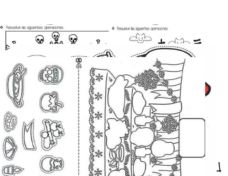 Día De Muertos Actividades Pdf
