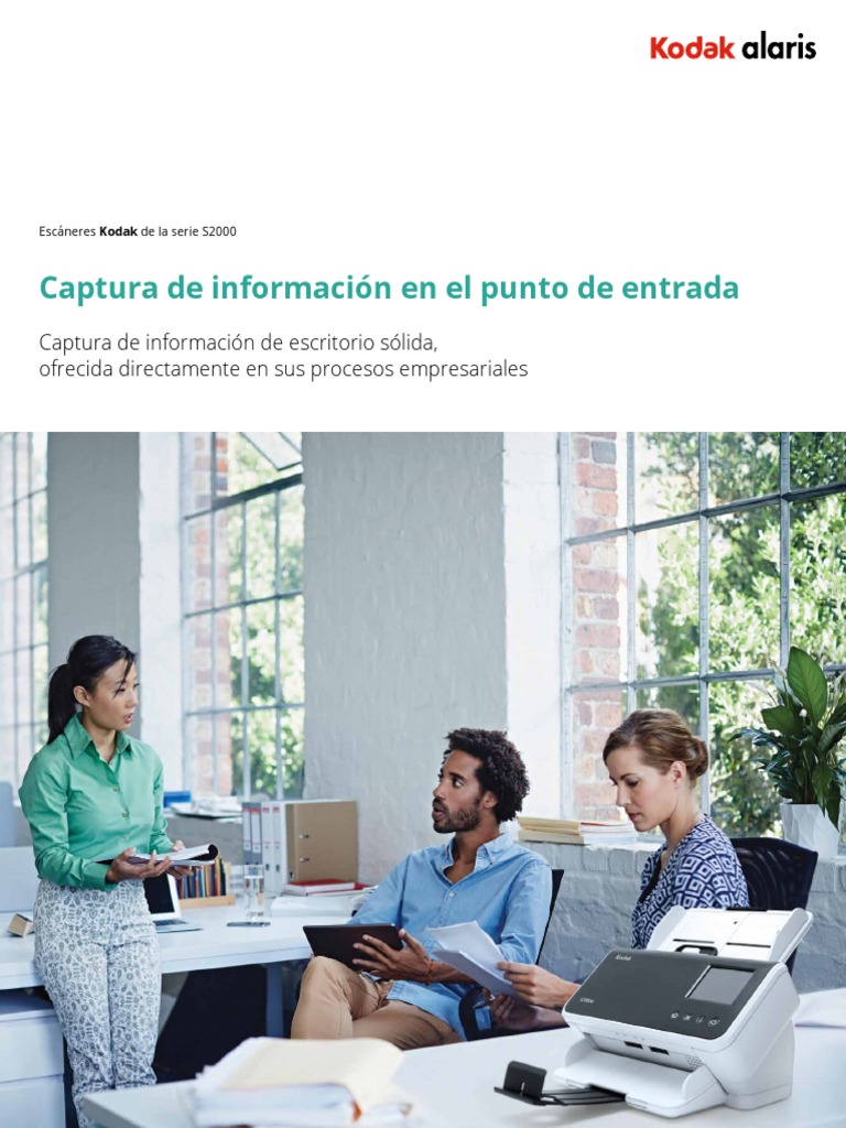 Escaner Kodak S2070 | PDF | Escáner de imagen | Ingeniería Informática