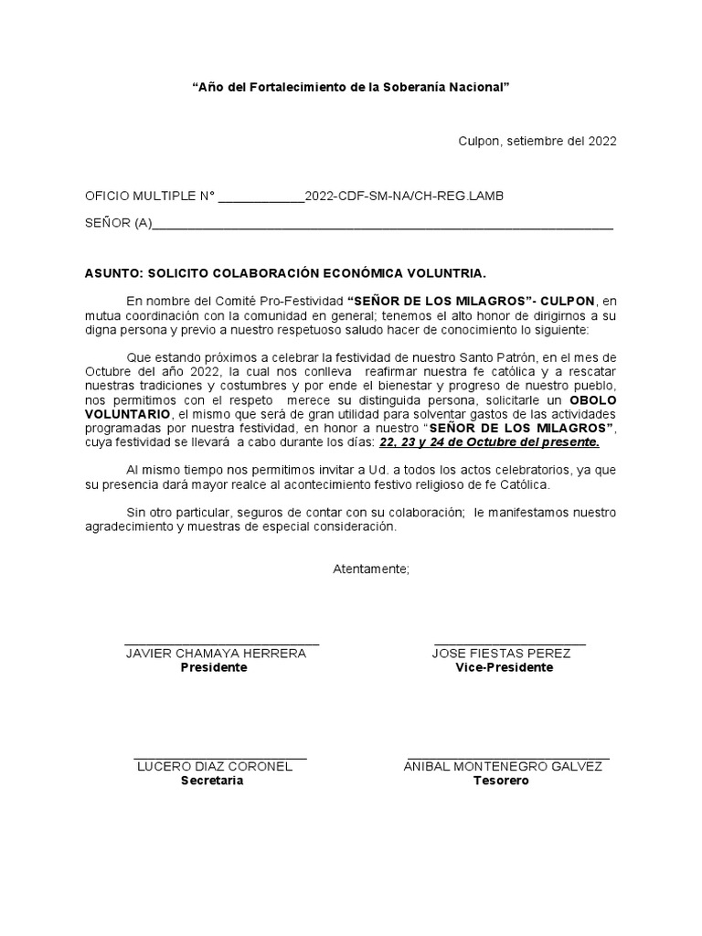 Obolo Voluntario | PDF | Política | Ciencias sociales