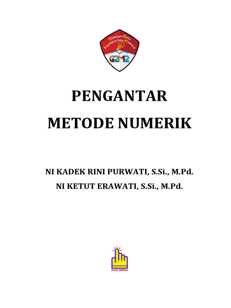 Pengantar Metode Numerik | PDF