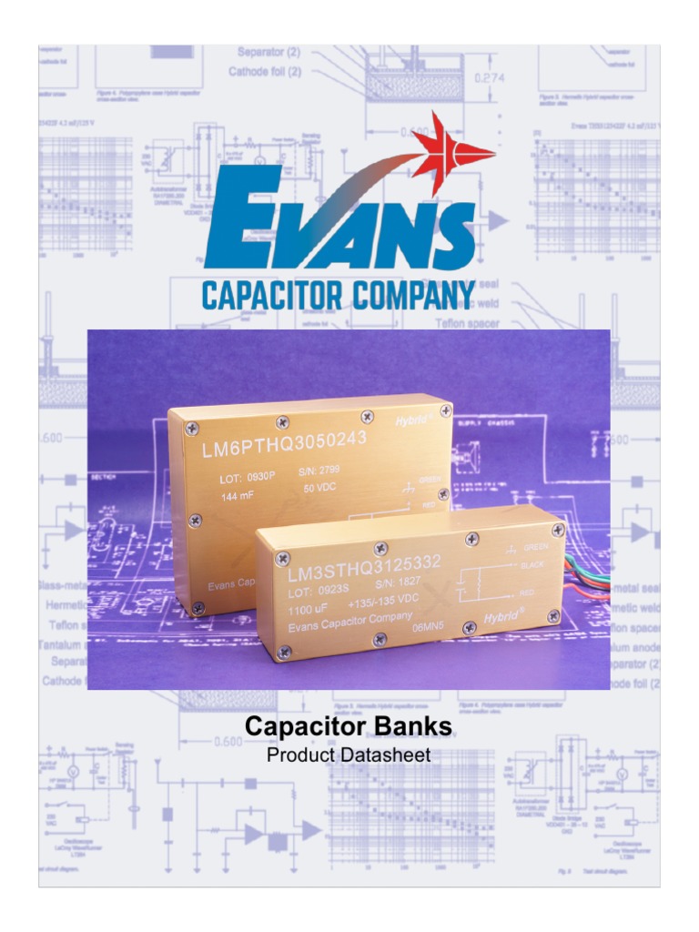 Cap Bank Datasheet 81919 | PDF | Capacitor | Physical Quantities