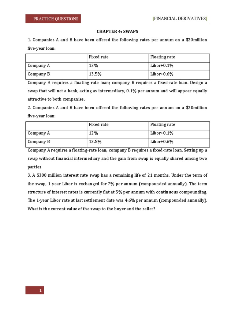 CCPS - BT C4-C5 | PDF | Swap (Finance) | Option (Finance)