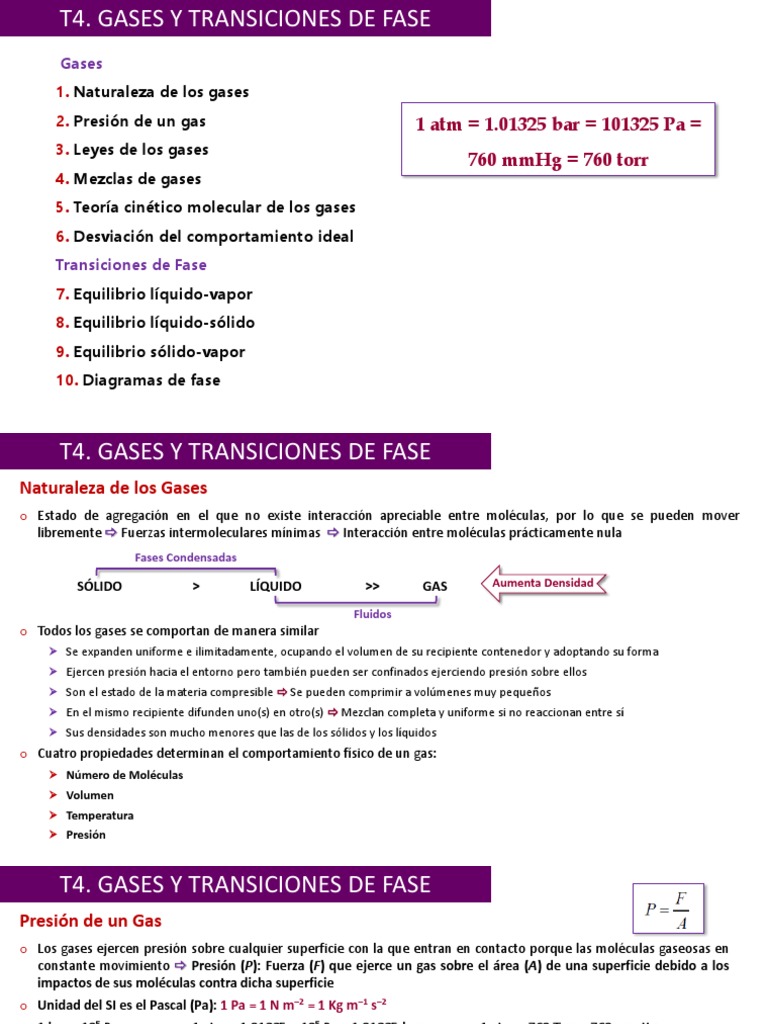 4 Gases | PDF | Gases | Fase (materia)