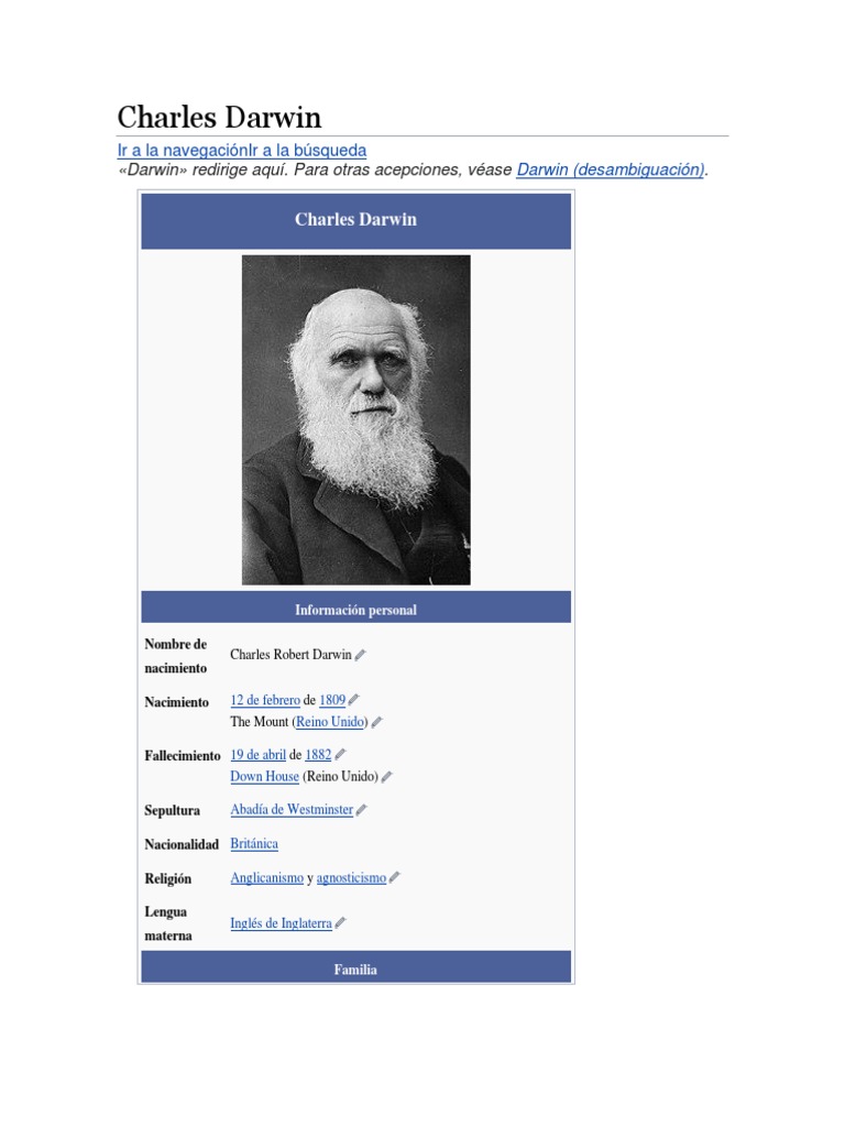 Charles Darwin | PDF | Charles Darwin | Alfred Russel Wallace