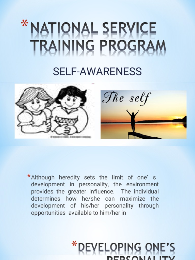 Self Awareness Powerpoint Presentation | PDF | Self Esteem | Self Awareness