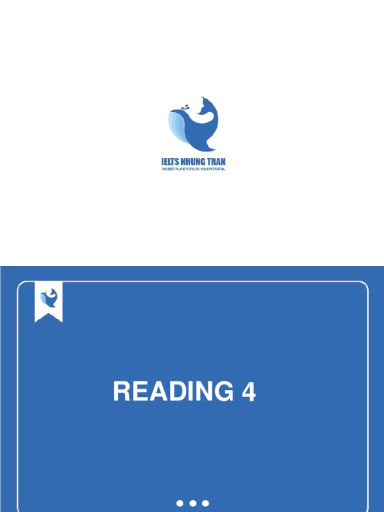 EXP - Reading 4 | PDF | Multiple Choice