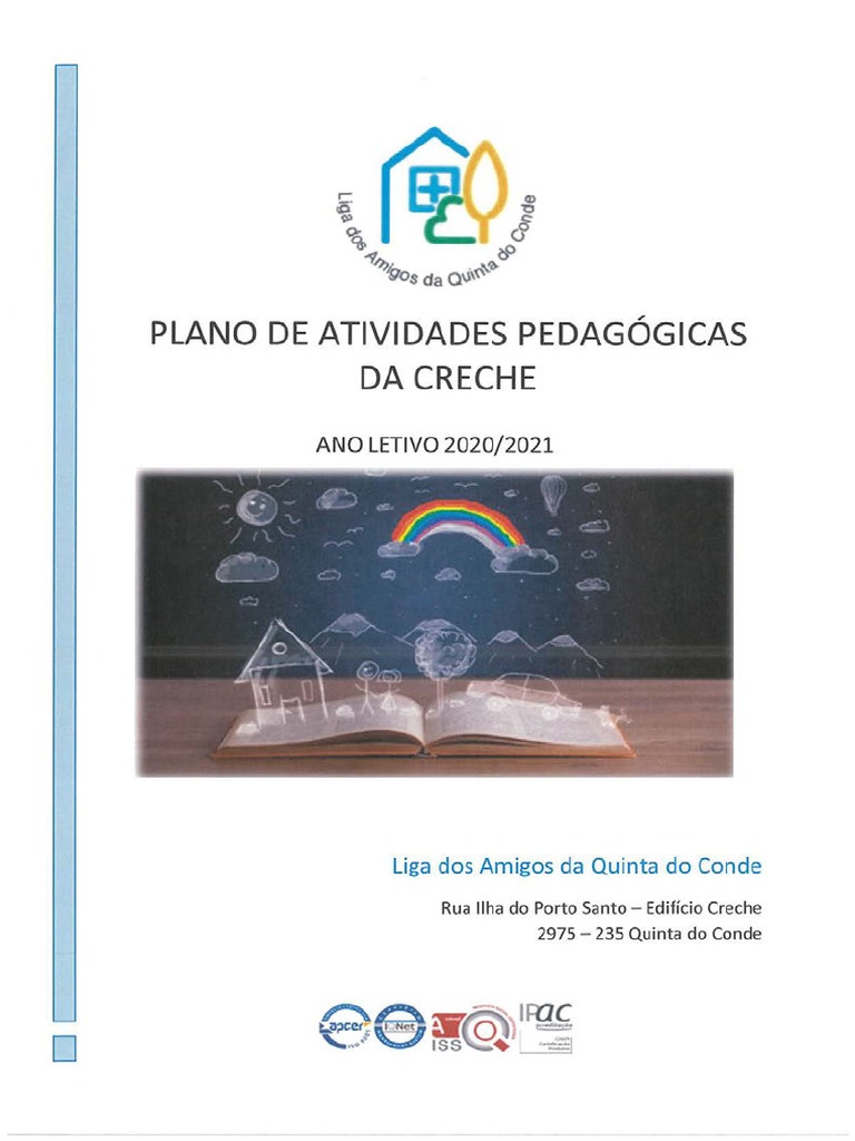 Plano Anual Atividades Creche | PDF