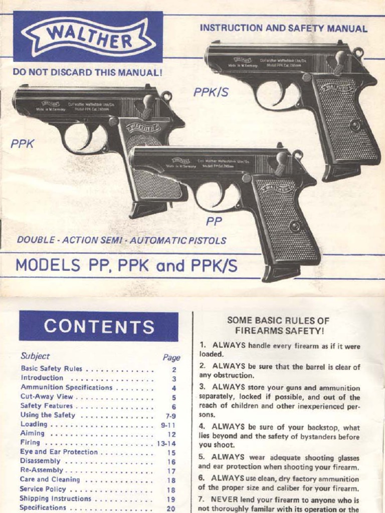 Walther PPKS | PDF